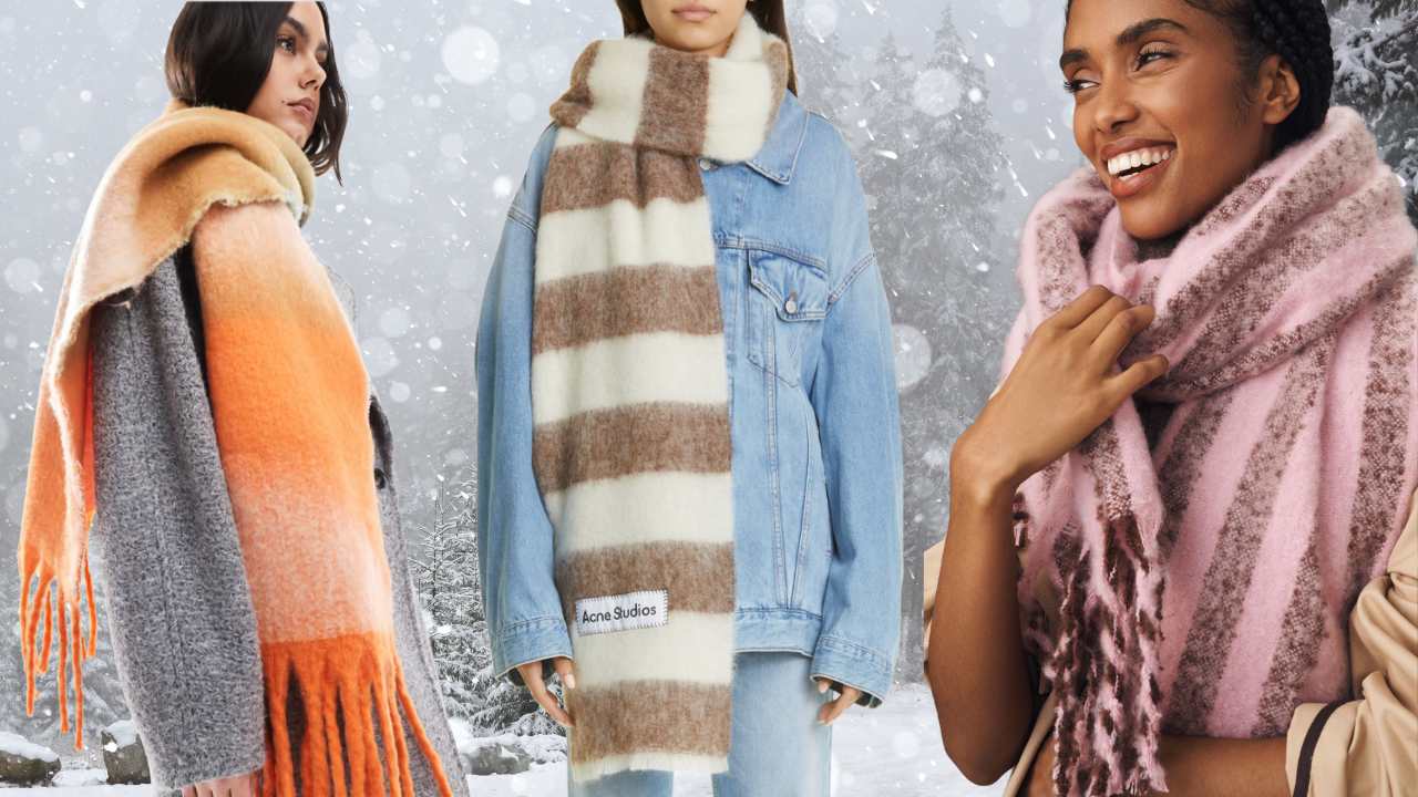 The Best Oversized Scarves To Get You Through Winter - All that she is